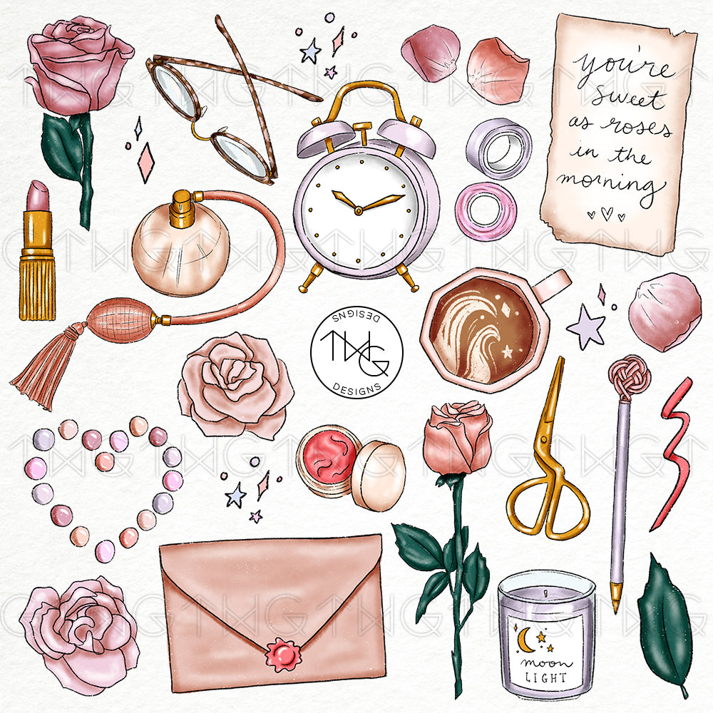 Love Letter Clipart Collection – TWG Designs