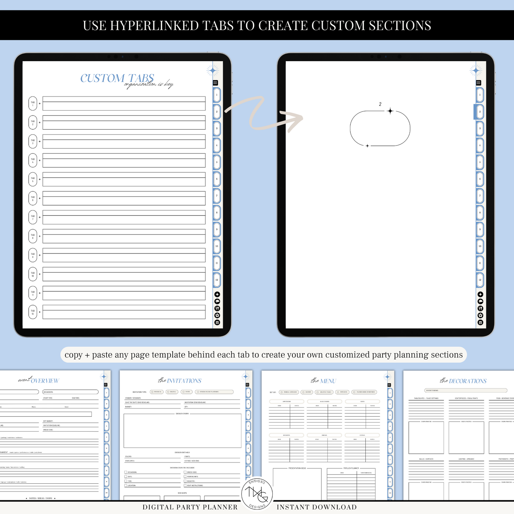 The Perfect Gatherings - Digital Party Planner – TWG Designs