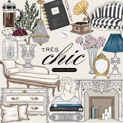 Tres Chic Clipart Bundle – TWG Designs