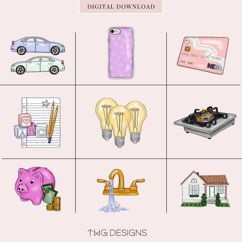 Life Planner To Do Icons - MEGA BUNDLE – TWG Designs