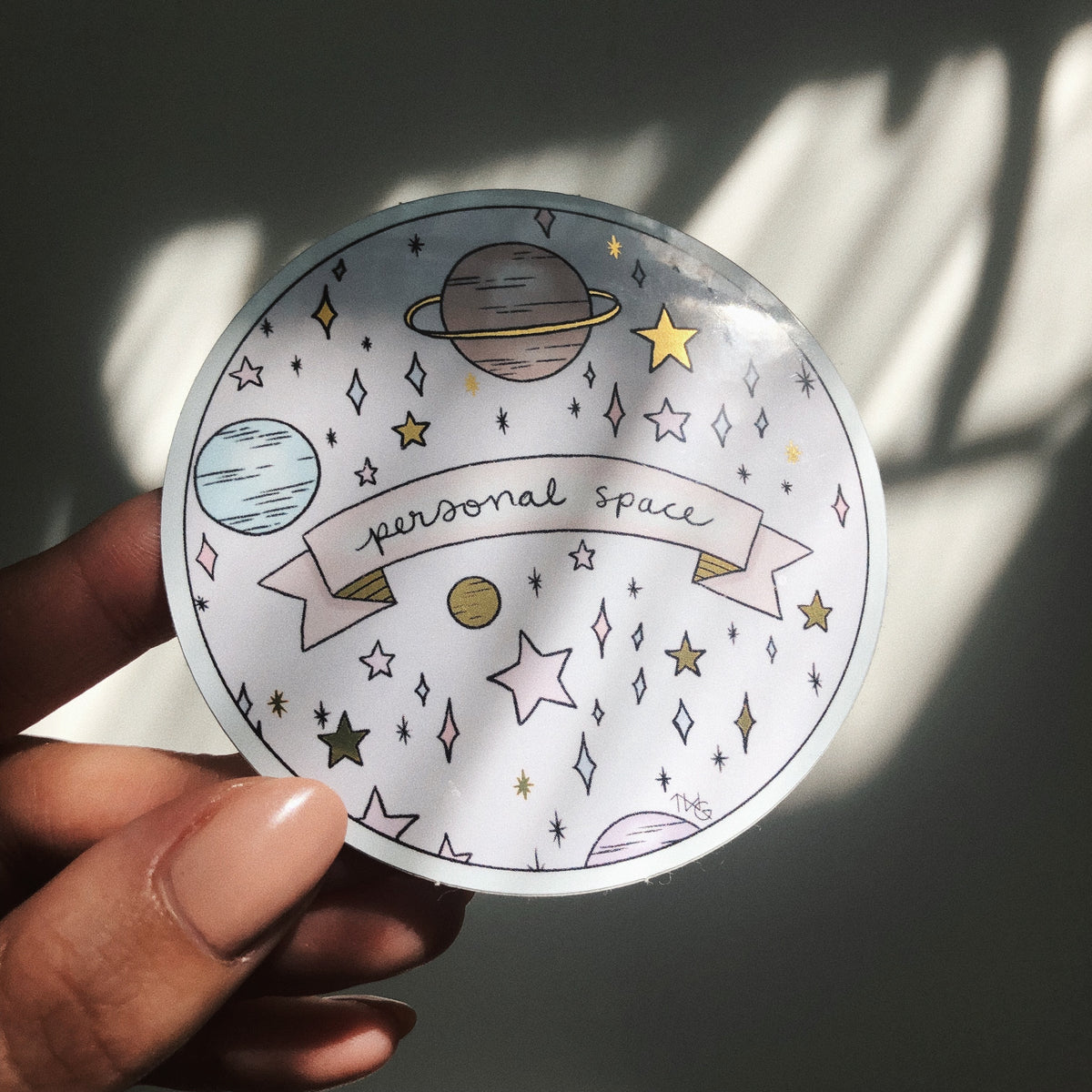 Personal Space - Die Cut Sticker – TWG Designs