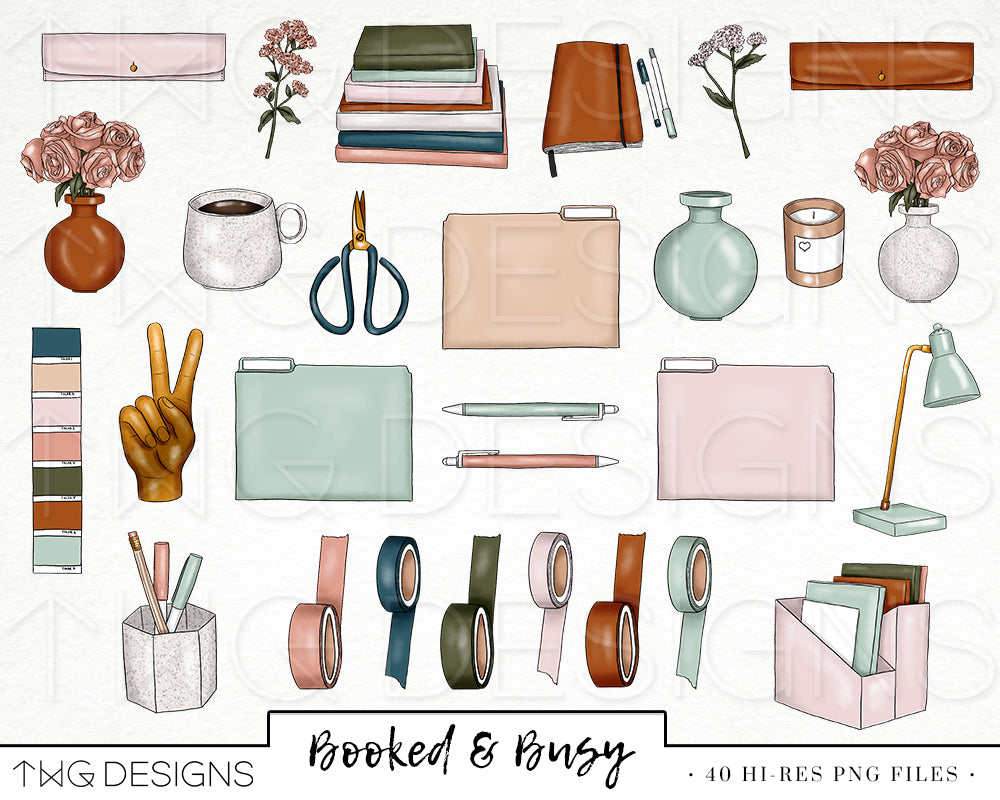 Office Clipart Collection – TWG Designs